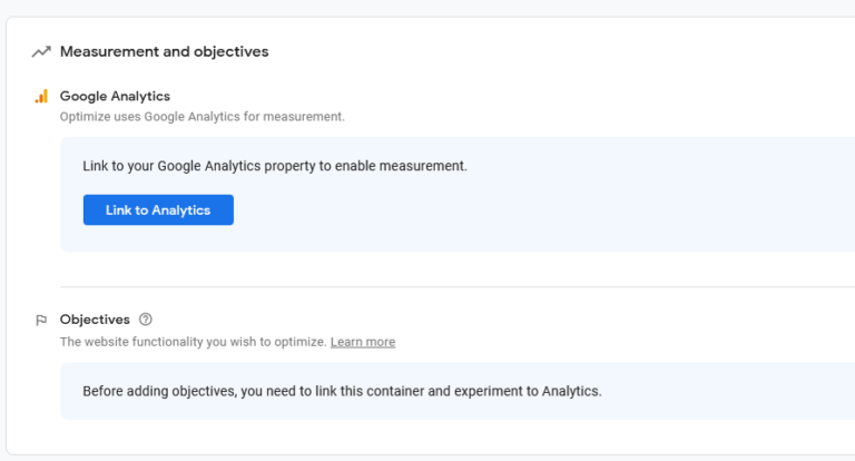 Integrarea Google Optimize cu Google Analytics 4