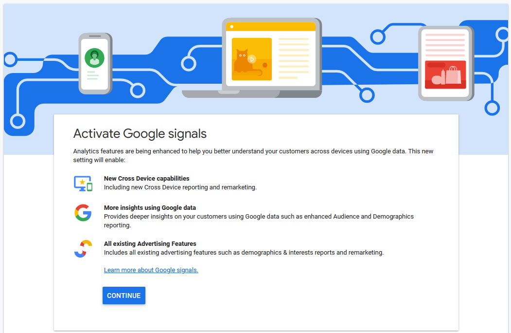 Google Signals în GA4